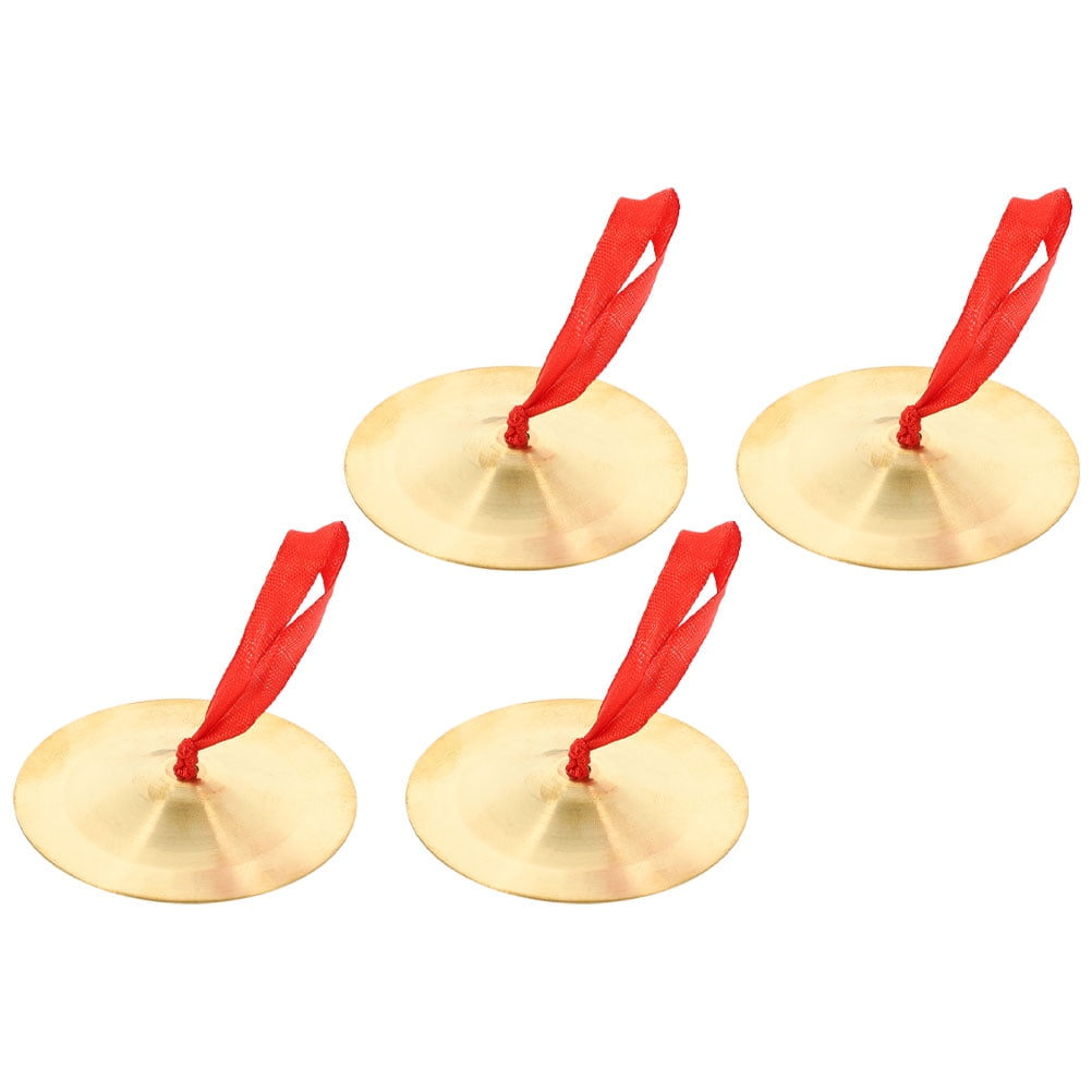 PTOOTP Finger Musical Instrument Finger Cymbals Golden Musicians Music ...