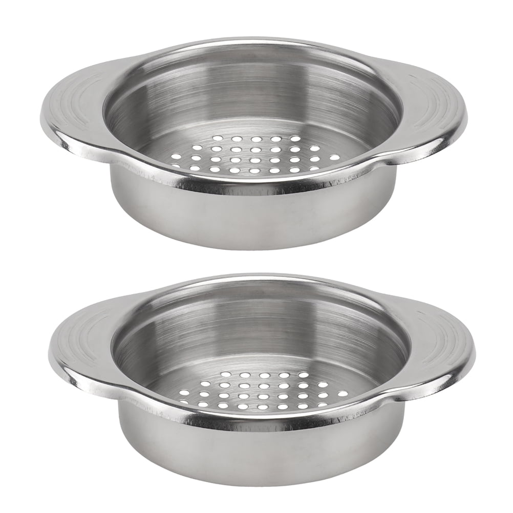 PTOOTP 2 Pcs Stainless Steel Vegetable Can Strainer Food Can Filter ...