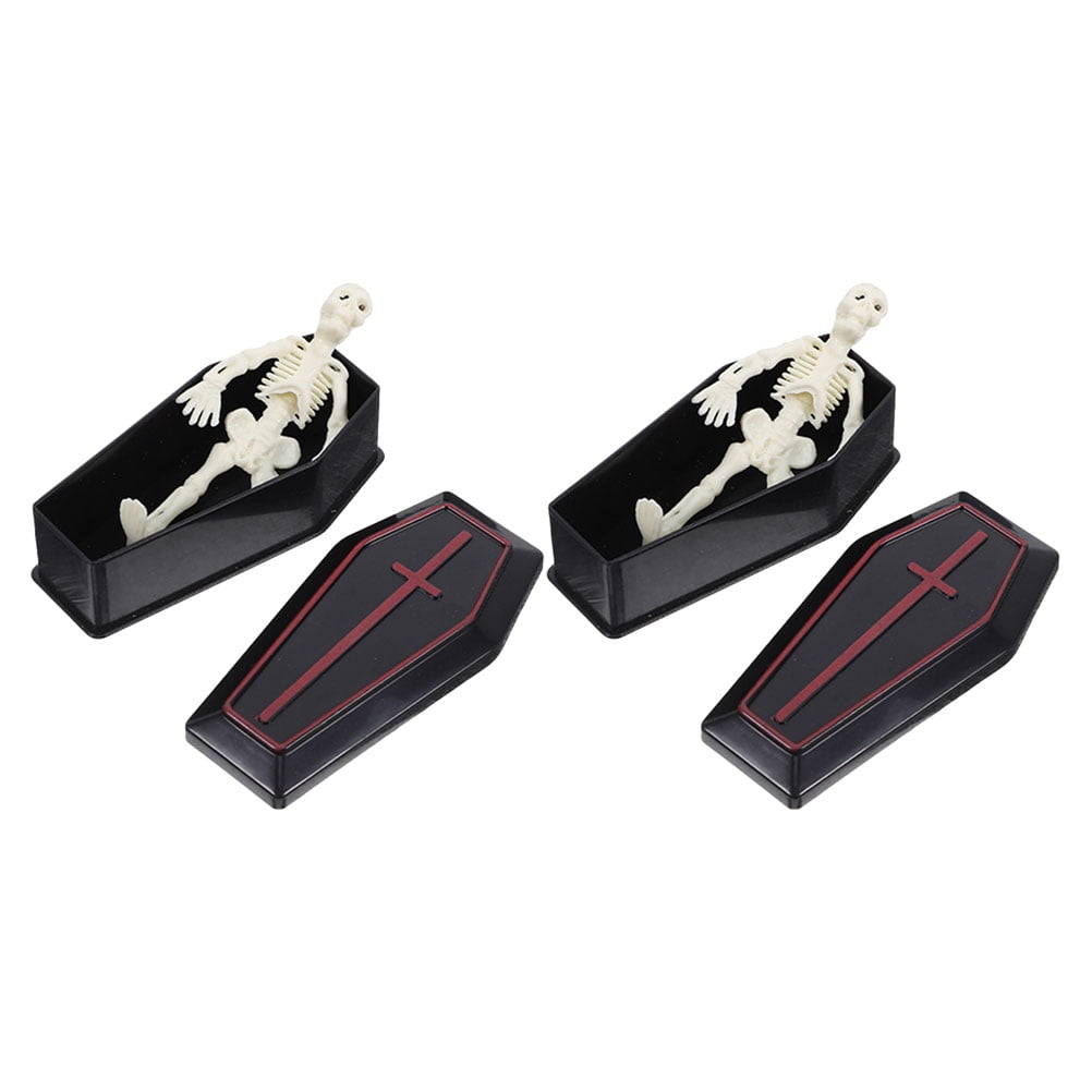 PTOOTP 2 Sets Mini Coffins for and Tabletop Use in Multi Colors ...
