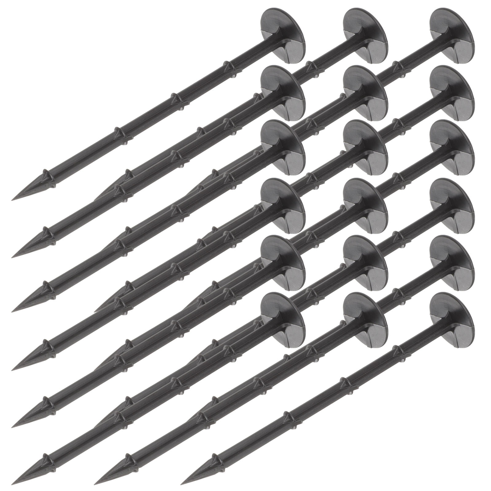 PTOOTP 20 Pcs Garden Stakes for Soil Fixation Sharp Angle 7.47X1.49X1 ...