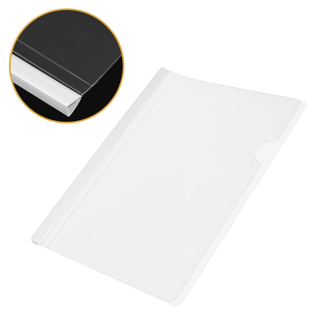 PTOOTP Clear Report Covers with Sliding Bar PP Material Transparent ...