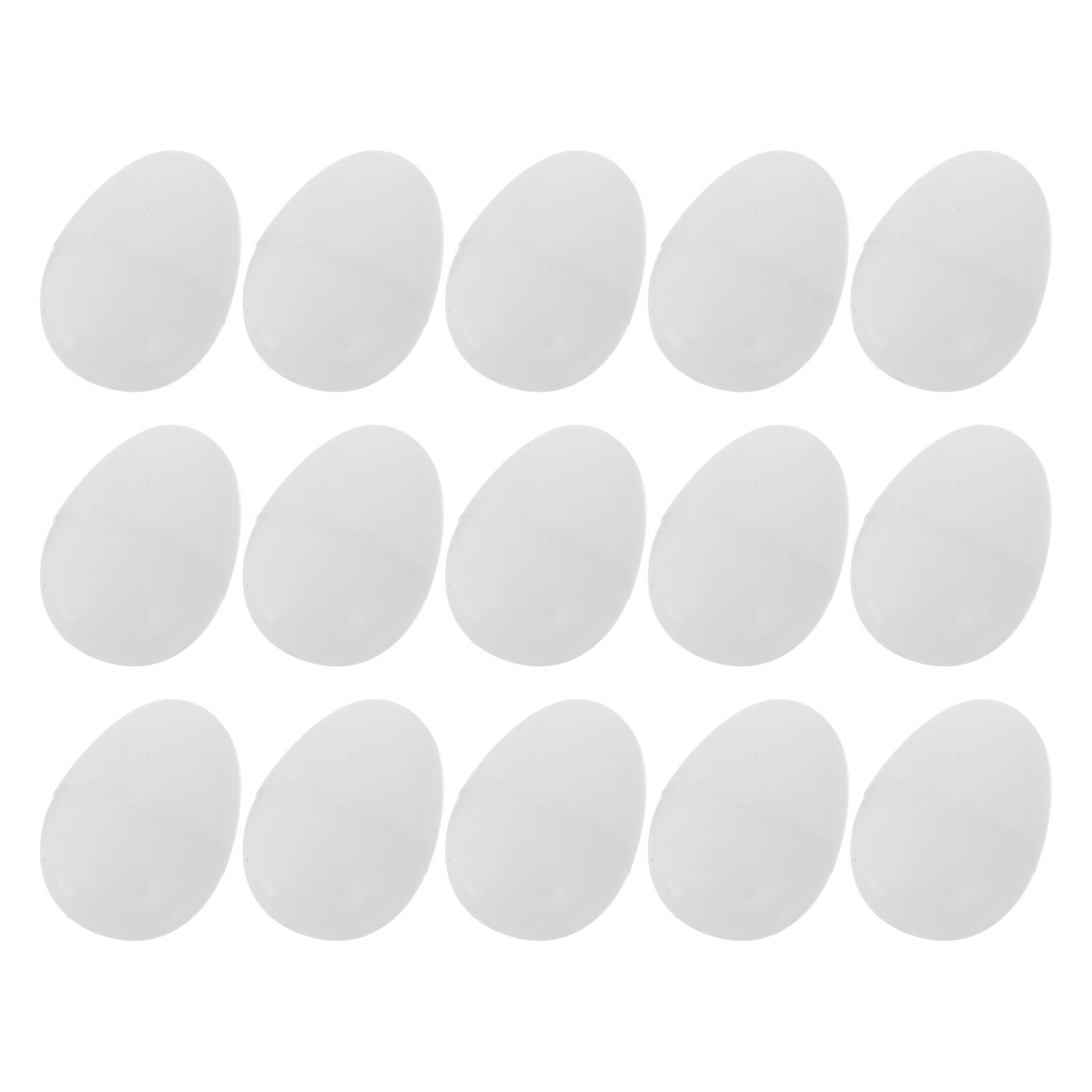 PTOOTP Plastic White Fake Eggs Open-Design Egg Toys 24pcs - Walmart.com