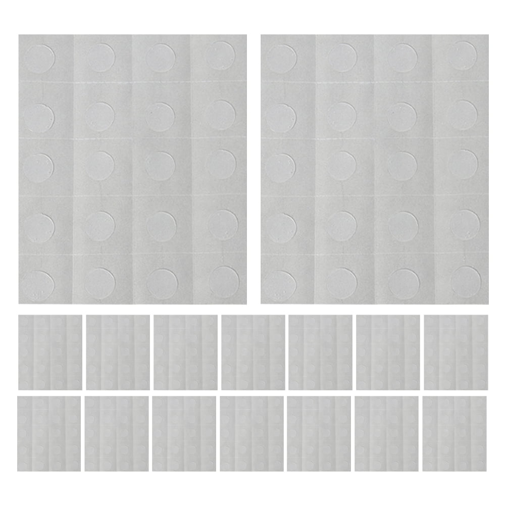 PTOOTP 25 Sheets No Trace Adhesive Stickers for Fix Wall Picture and ...