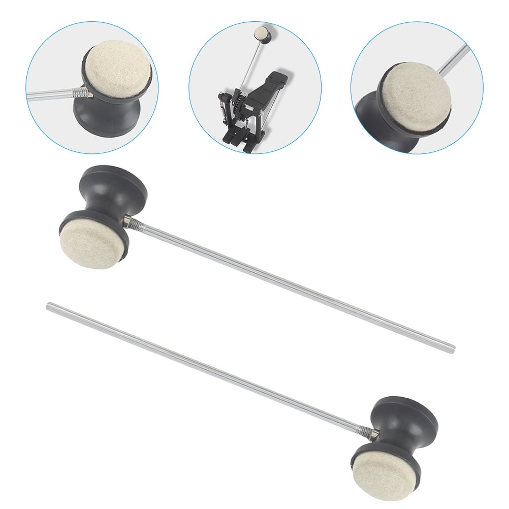 PTOOTP Felt Jazz Drum Pedal Hammer Multi Felt 2Set - Walmart.com