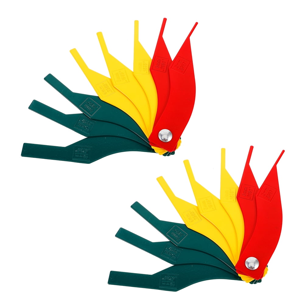 PTOOTP Versatile Steel Brake Lining Gauge Multi Car Easy Operation 2Pcs ...