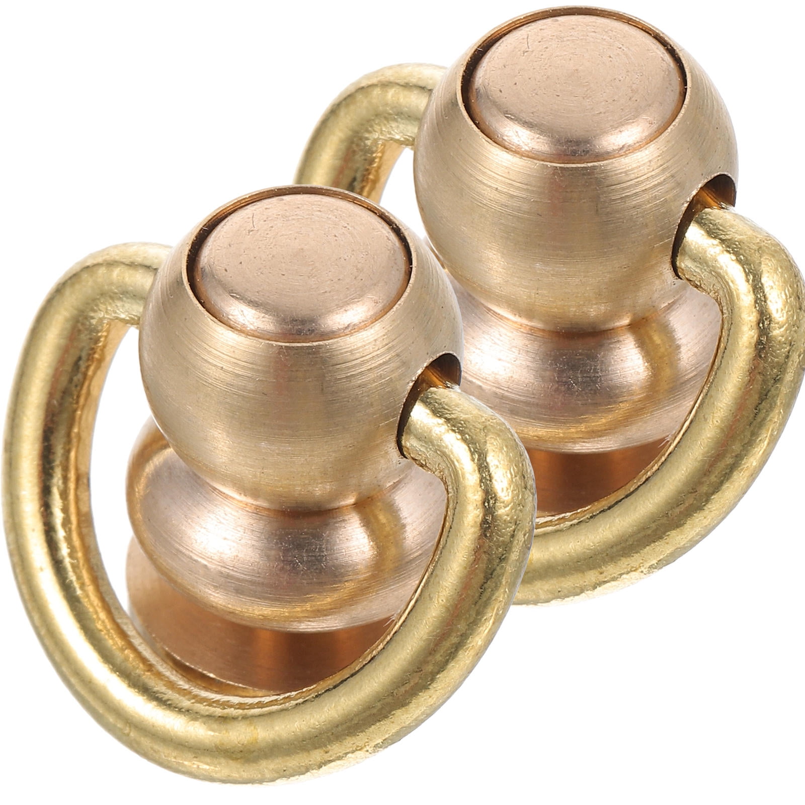 PTOOTP 2Pcs D Rings Rivets for Leather Crafts and Belts in D Shape ...