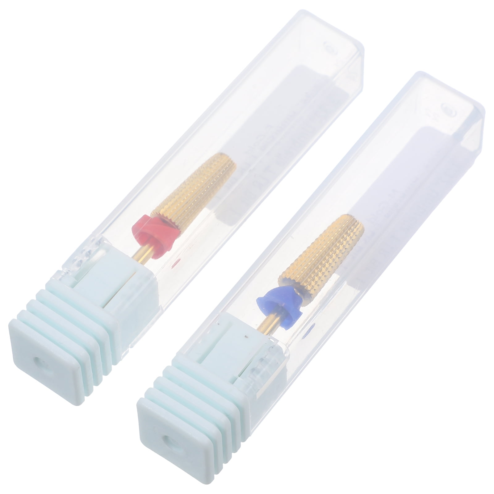 PTOOTP 2Pcs Drill Bit Nails For Women And Salon Use In Assorted Color ...