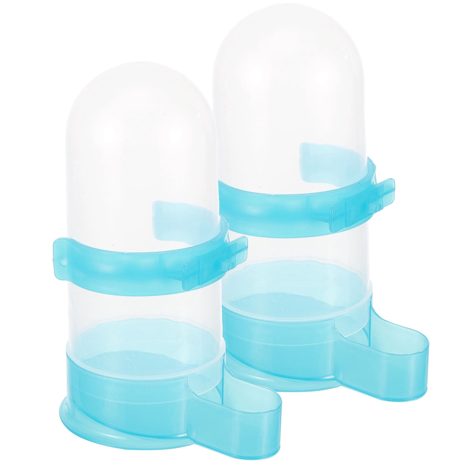 PTOOTP 2Pcs Round Pigeon Water Dispenser for Automatic Watering Pet ...