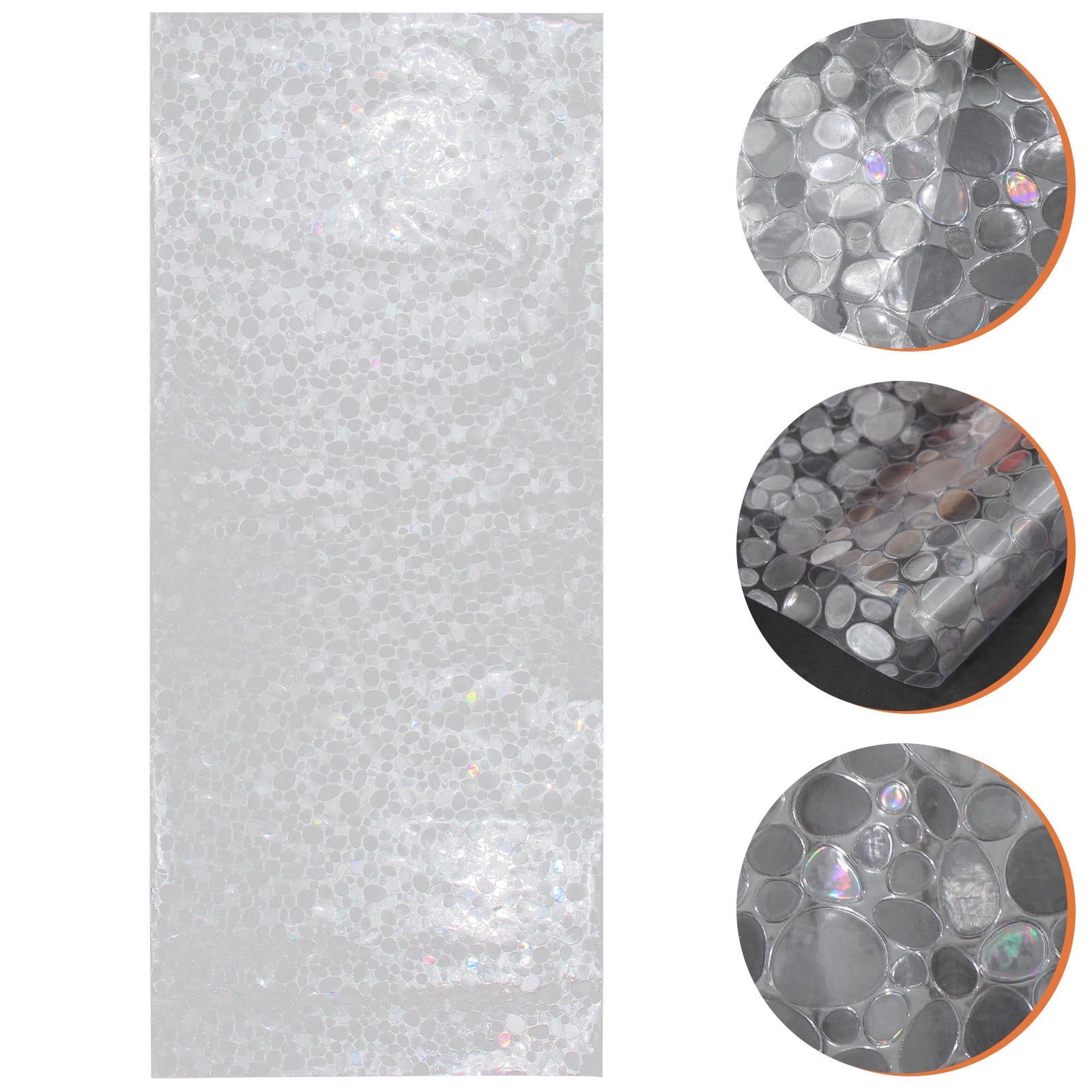 PTOOTP Pet Privacy Film Multi-Color Static Design Heat Insulation 2Pcs ...