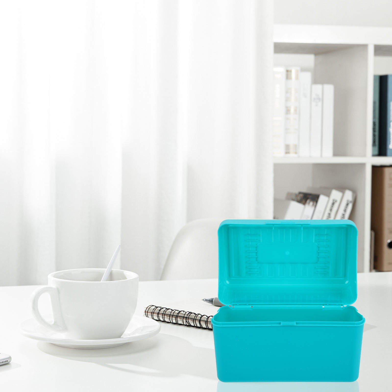 PTOOTP Flash Card Holder Box Assorted Colors PP Material for Cards ...