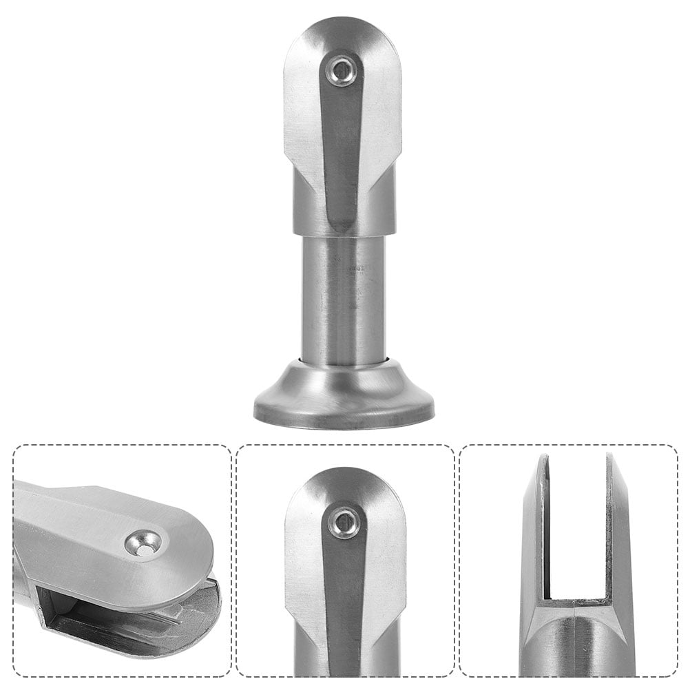 PTOOTP 3Pcs Glass Railing Clamp Durable Construction Sleek Stainless ...