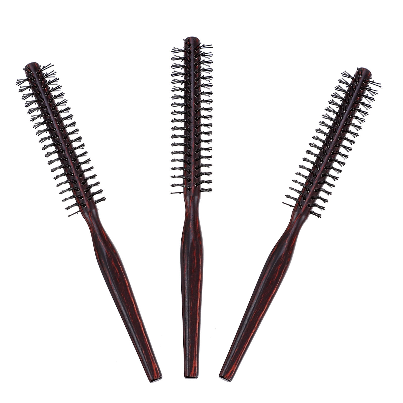 PTOOTP Make Curly Hair Brush Hair Styling Comb Nylon Black 3Pcs ...