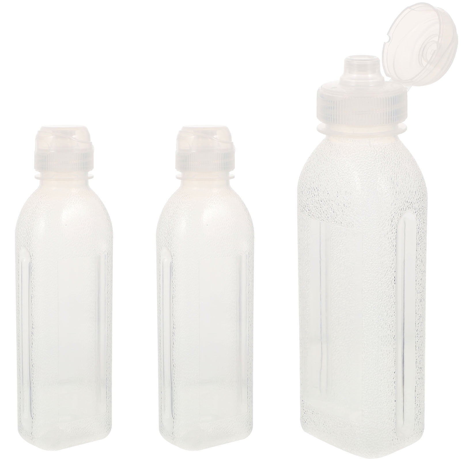PTOOTP 3Pcs Transparent PP Squeeze Oil Dispensers No Leakage Easy ...