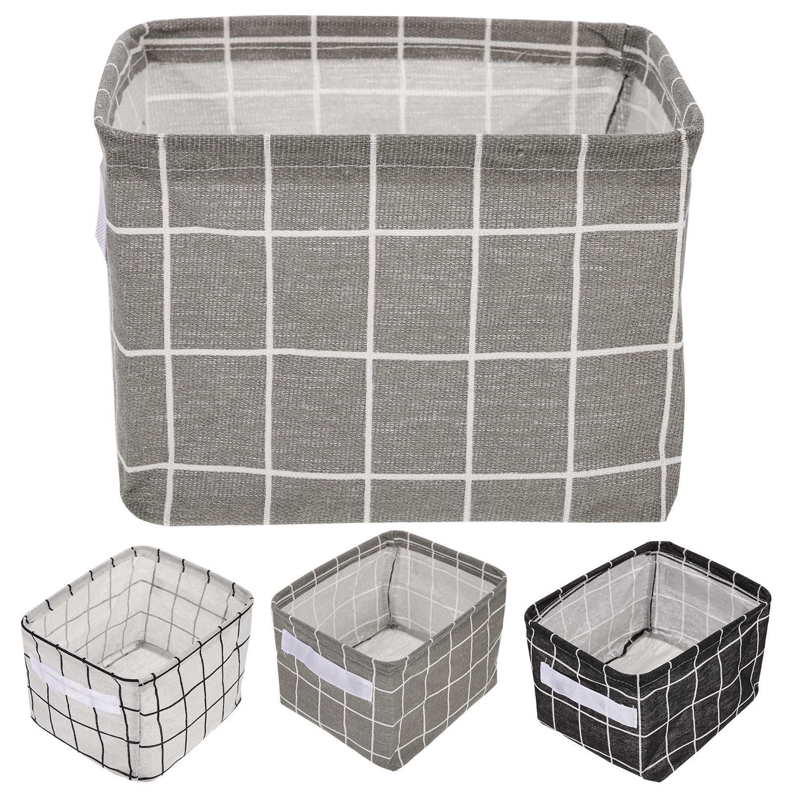 PTOOTP 3pcs Modern Rectangular Folding Cloth Storage Bins for Home ...