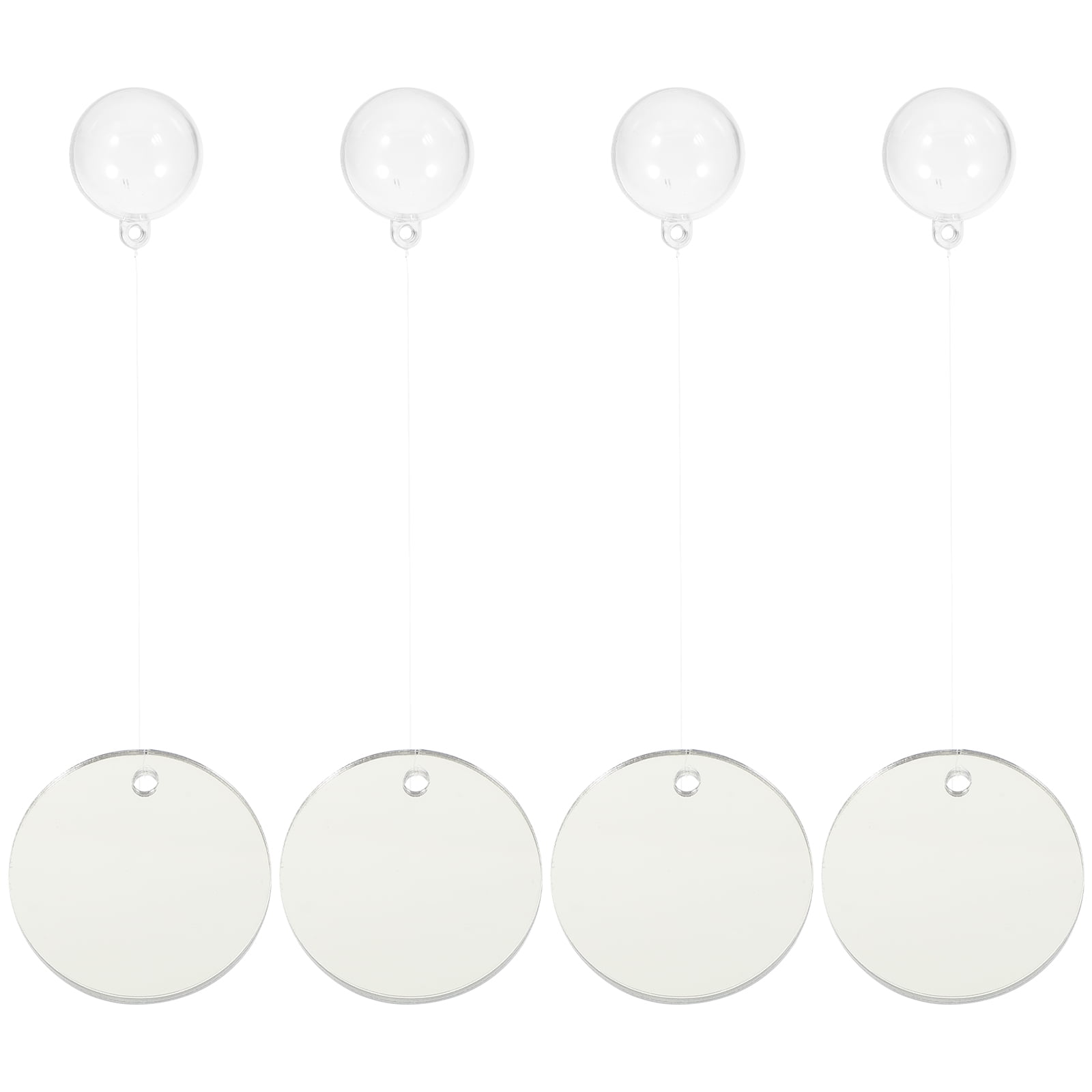 PTOOTP 4Pcs Aquarium Mirror Square Natural Flavor Betta Exercise Mirror ...