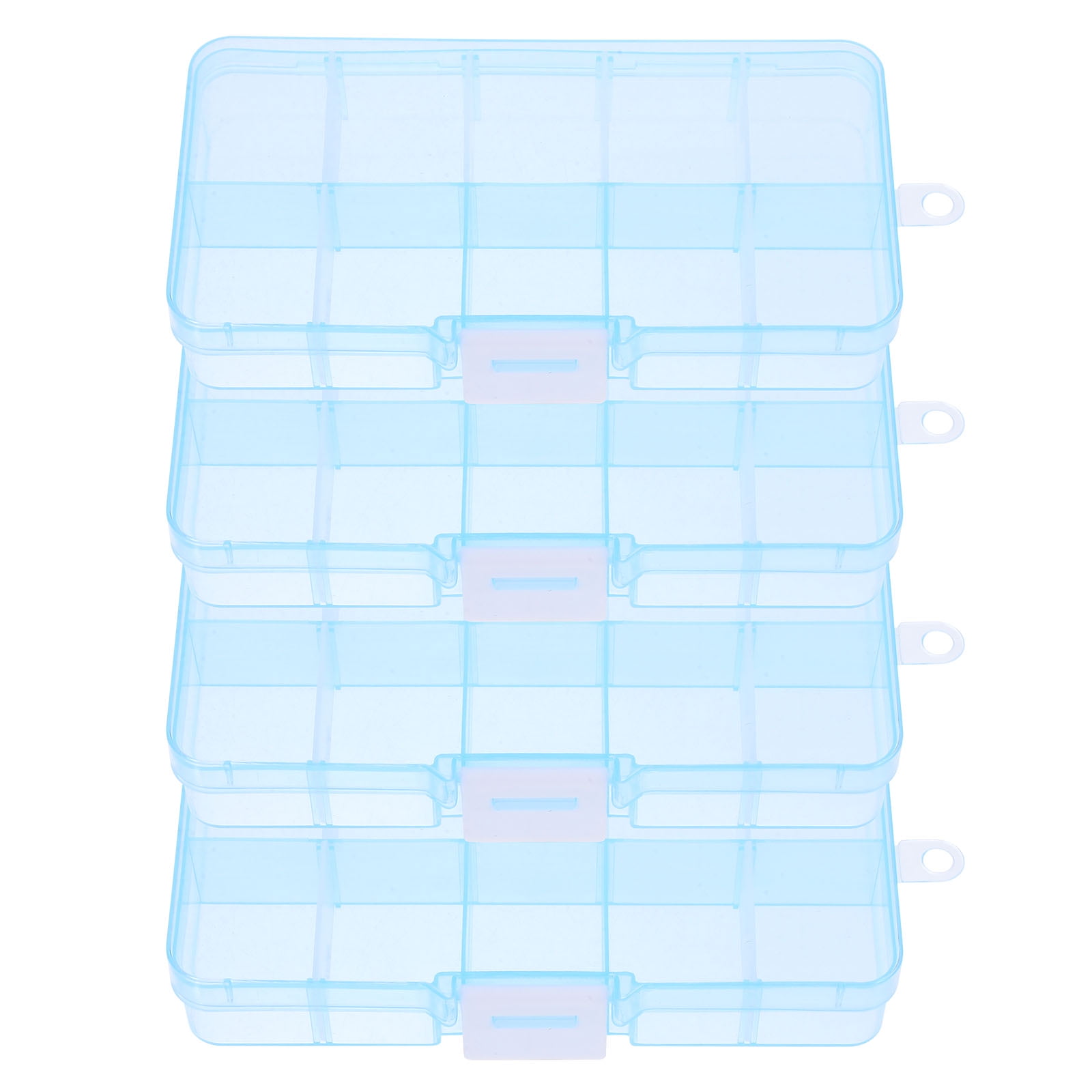 PTOOTP 4Pcs White Multi-Purpose Mini Box for Hardware and Small Items ...