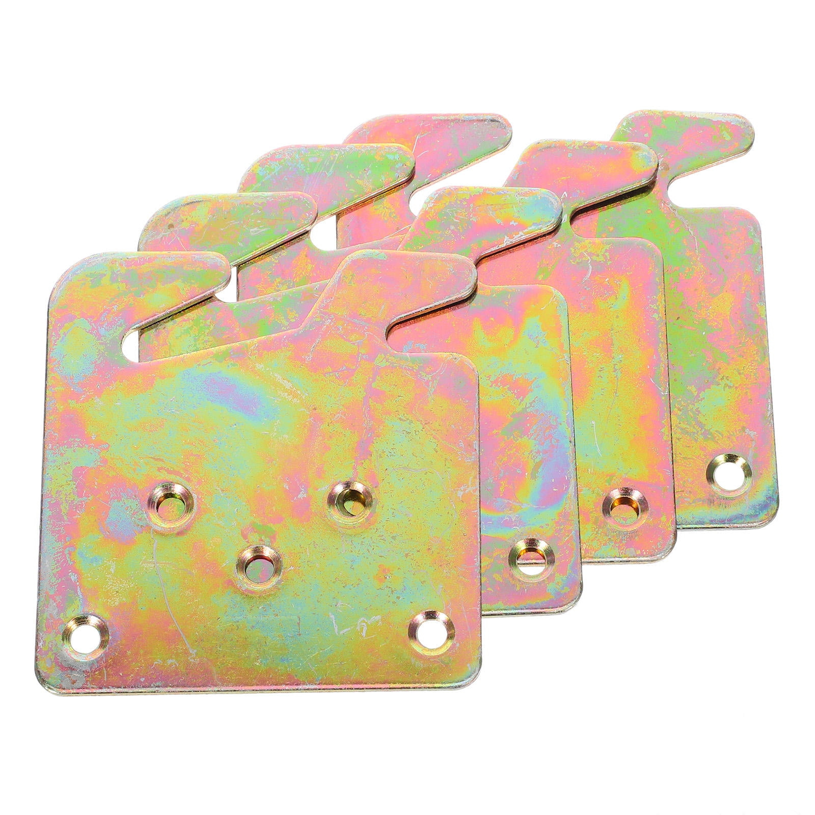 PTOOTP 4pcs Headboard Adapter Brackets For Wood Bed Frame - Iron ...