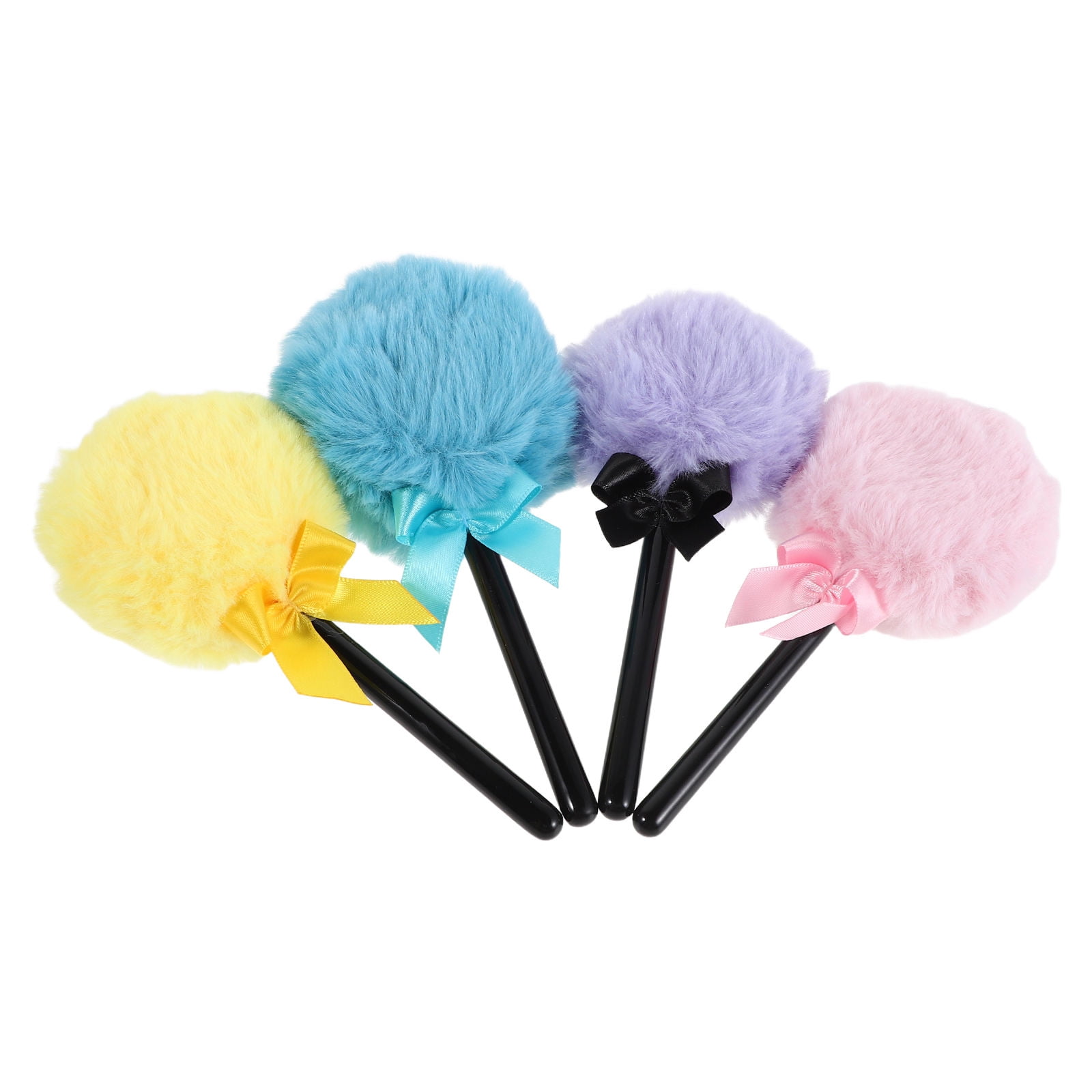 PTOOTP 4pcs Makeup Puff Pads Velvet Texture For Blending On-the-go ...