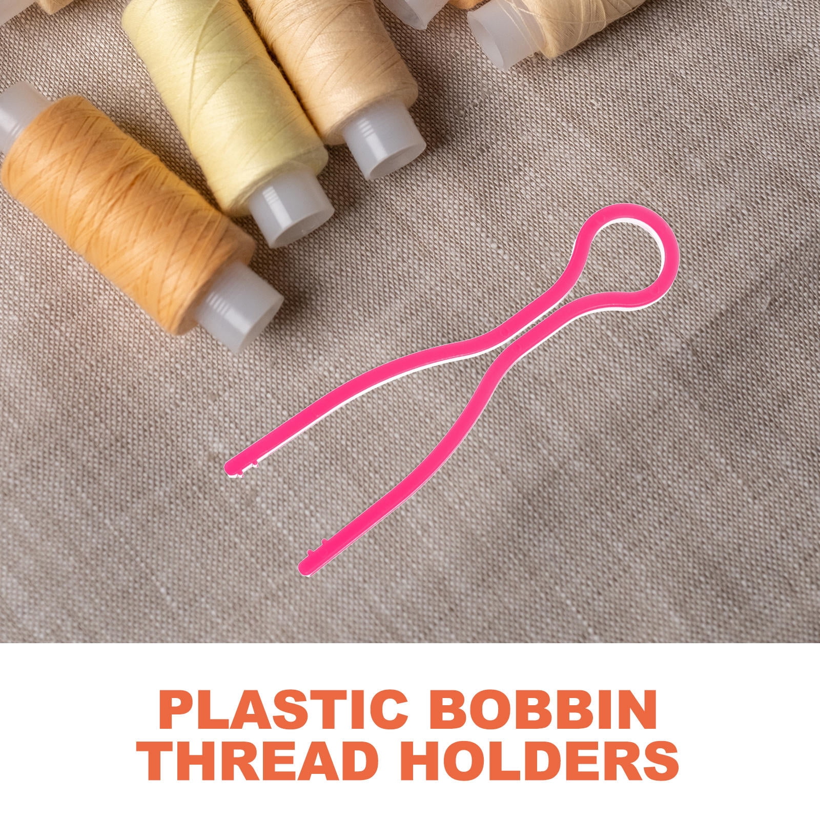 PTOOTP 50Pcs Plastic Bobbin Holders Sewing Tool Accessories for ...