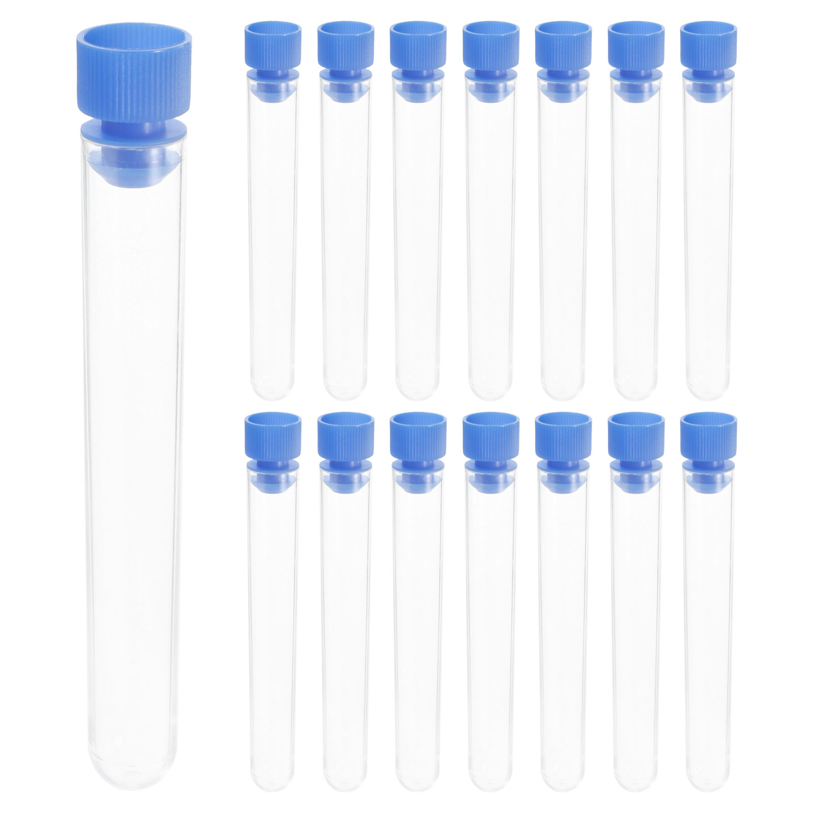 PTOOTP 50pcs Test Tubes with Lids for Liquid and Sample Storage ...