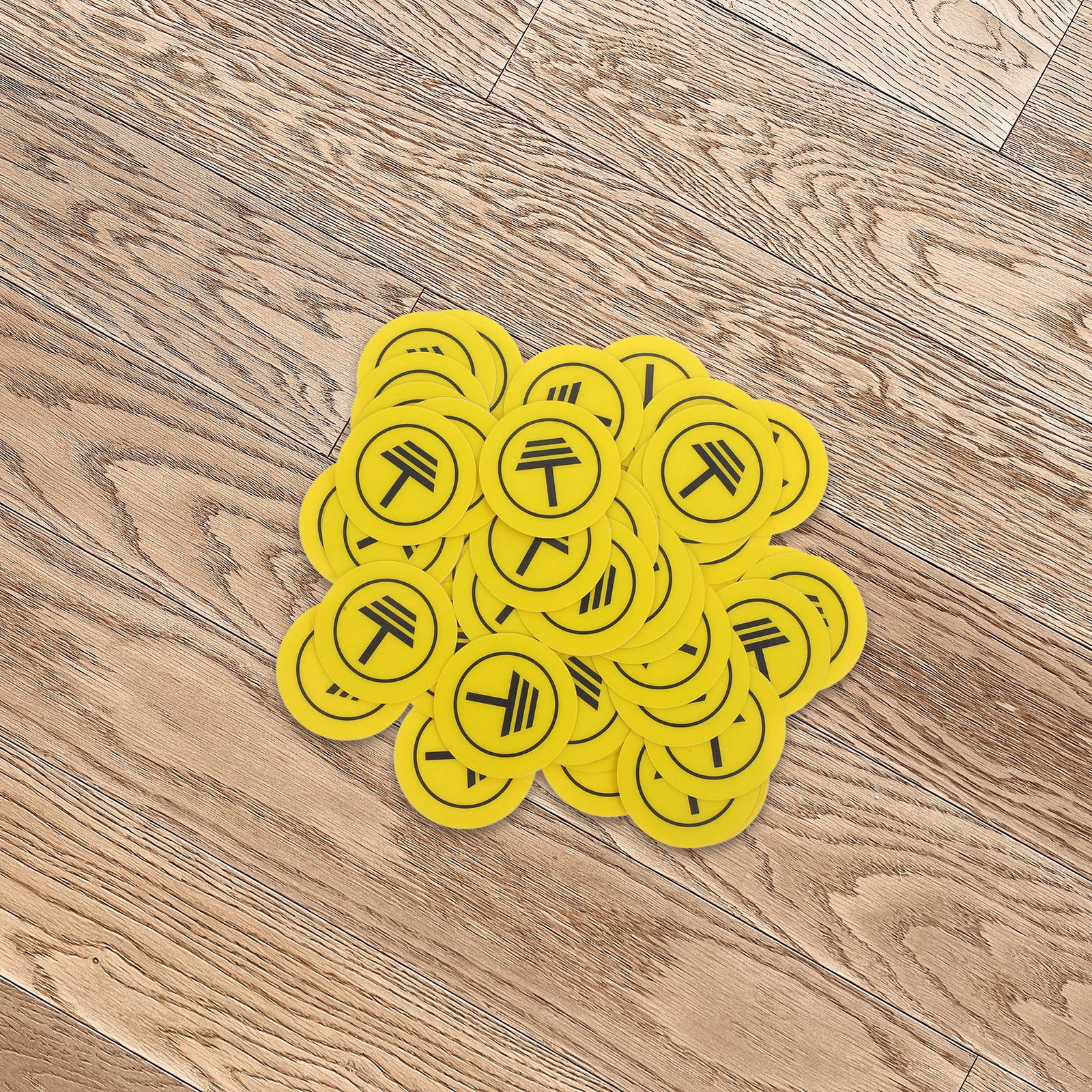 PTOOTP 50 Pcs PVC Electrical Grounding Warning Tags with Reflective ...