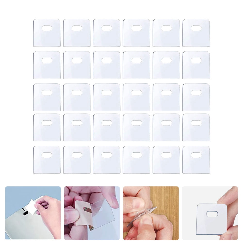 PTOOTP Blind Repair Supply White 50Pcs 1.18x1.18in - Walmart.com