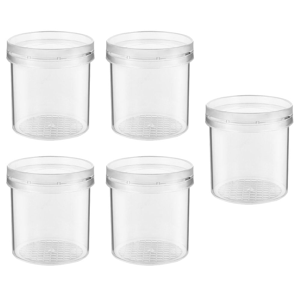 PTOOTP Science Experiment Magnifier Jar Transparent 5Pcs 7.00X7.00X6 ...