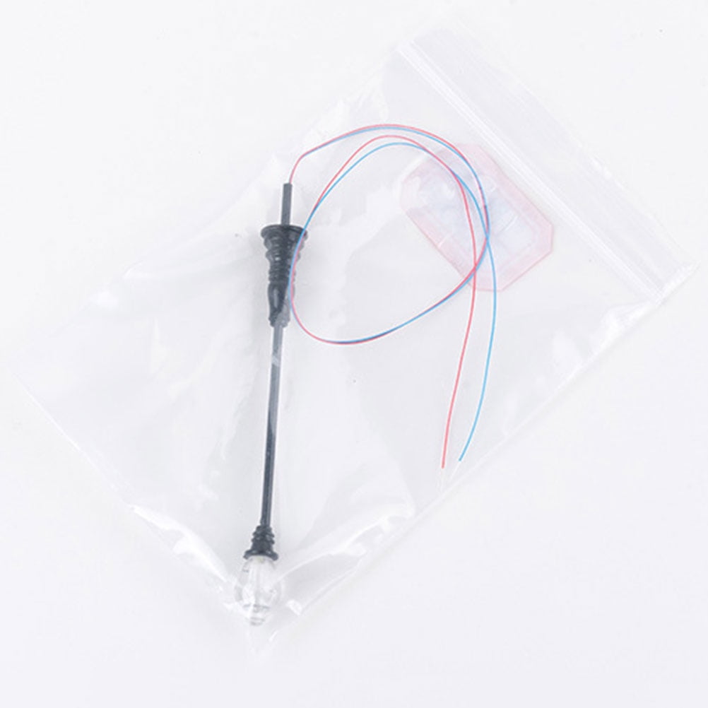 PTOOTP Miniature Lamp Model Street Lights Black 5Pcs 3.30X0.35X0.35in ...