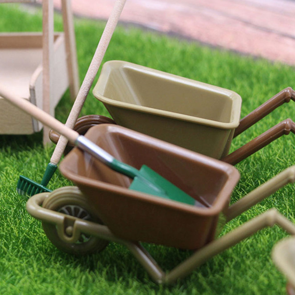 PTOOTP 6 Pieces Miniature Farm Tools Miniature Model Farm Tools ...