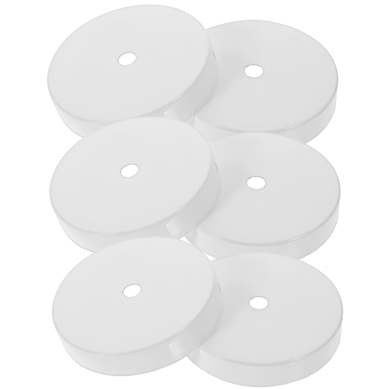 PTOOTP White Metal Ceiling Canopy Kit for Light Fixtures 6Set ...