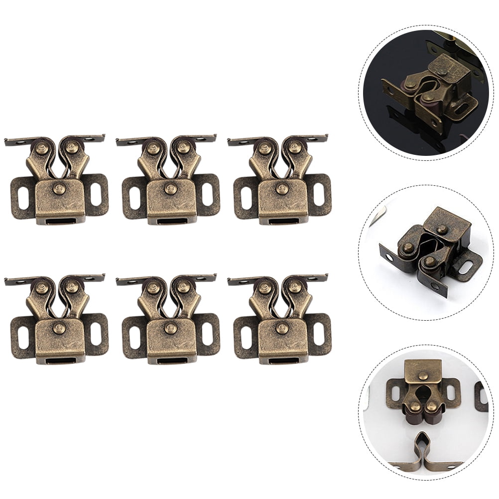 PTOOTP 6Pcs Door Ball Catch Metal Cabinet Door Catch with Classic ...