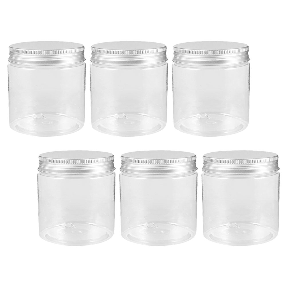 PTOOTP 6pcs Simple Design Wide Mouth Mason Jars for Canning and Storing ...