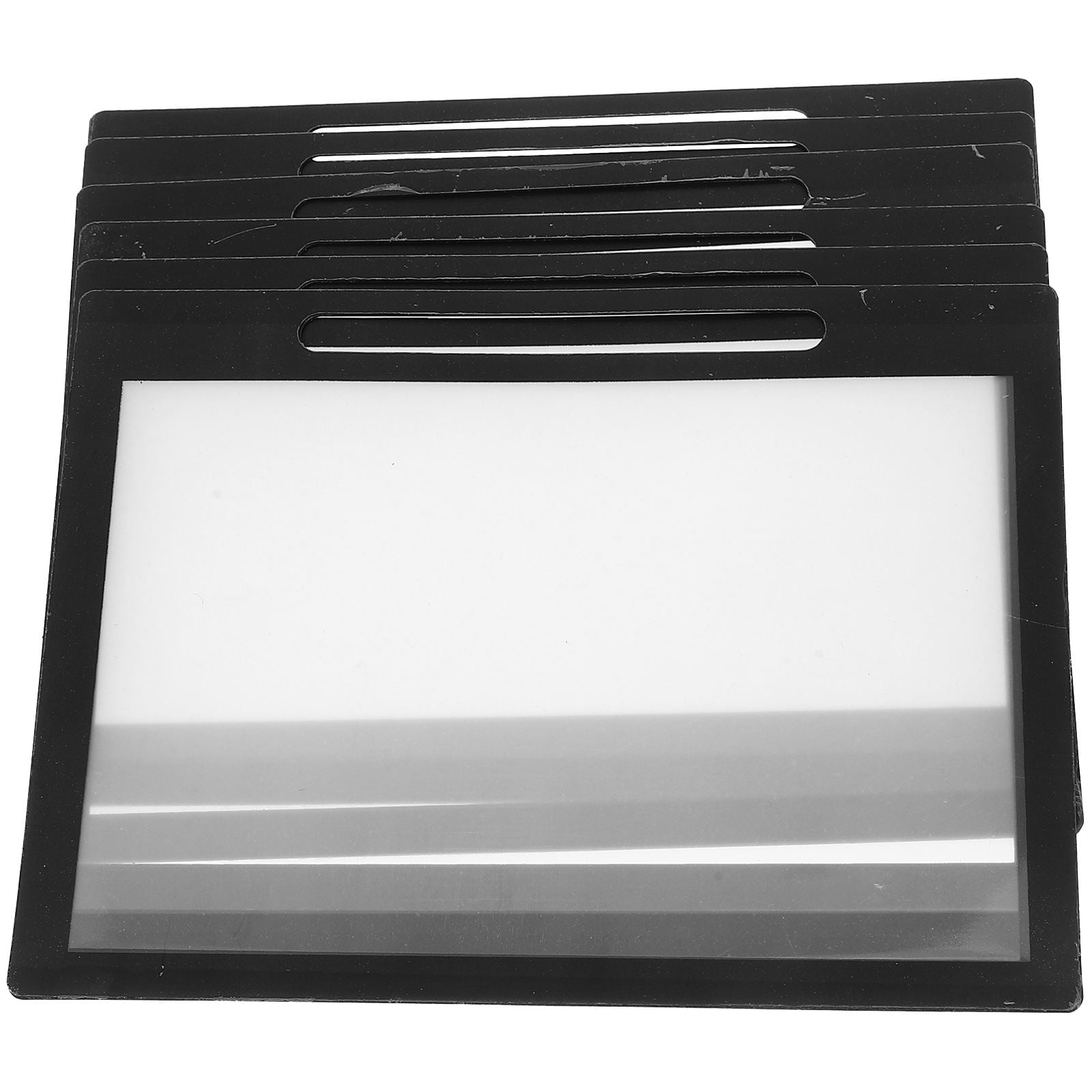 PTOOTP Clear PVC Place Card Sleeves Protective Covers for Table Decor ...
