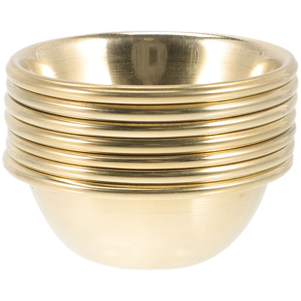 PTOOTP 7Pcs Smudging Bowl In Round Shape For Ceremonial Use In Temples ...