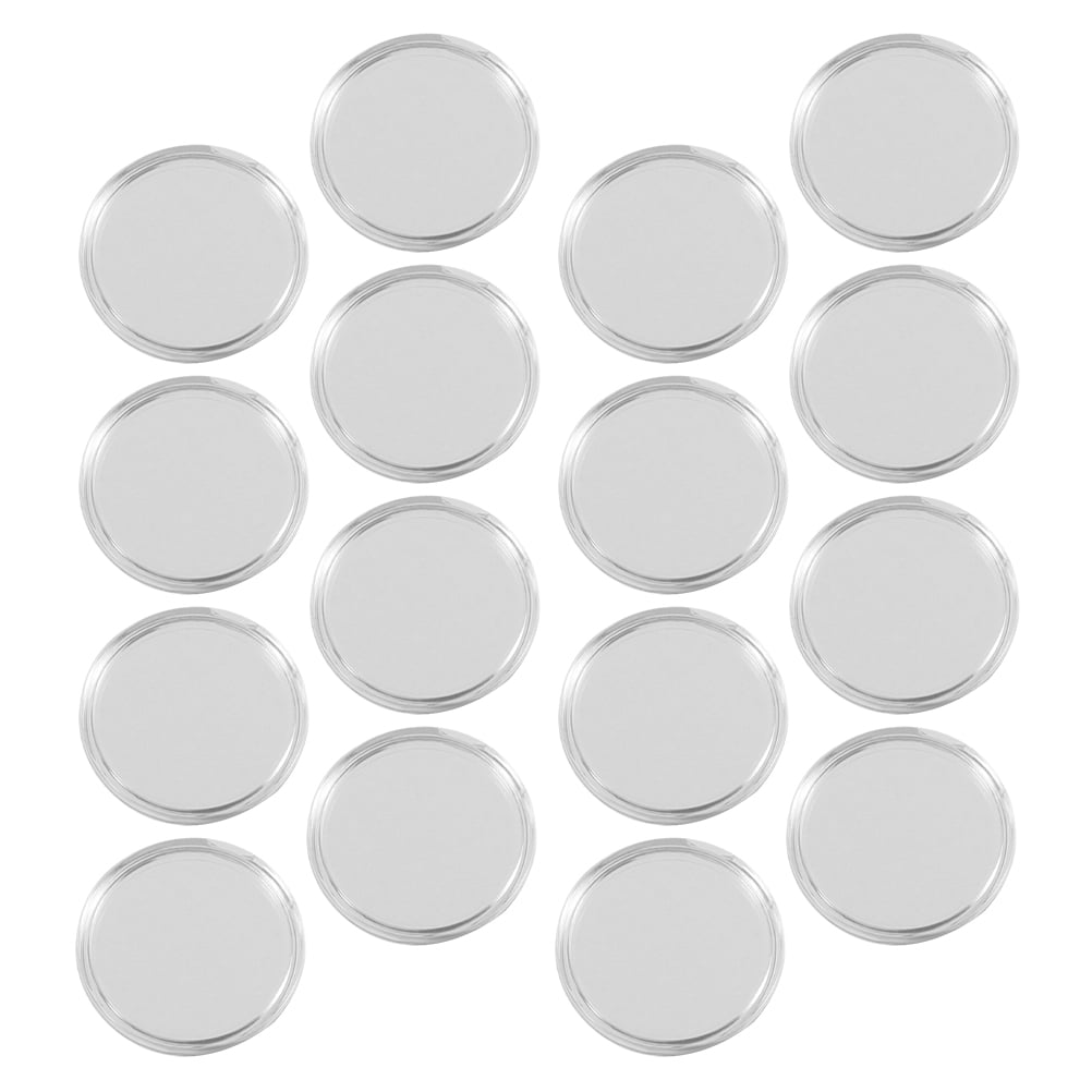 PTOOTP Portable Coin Cases Collecting Coin Cases Round Plastic ...