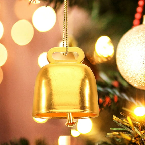 PTOOTP 8Pcs Golden Metal Cheering Cow Hand Bells for DIY Crafts and ...