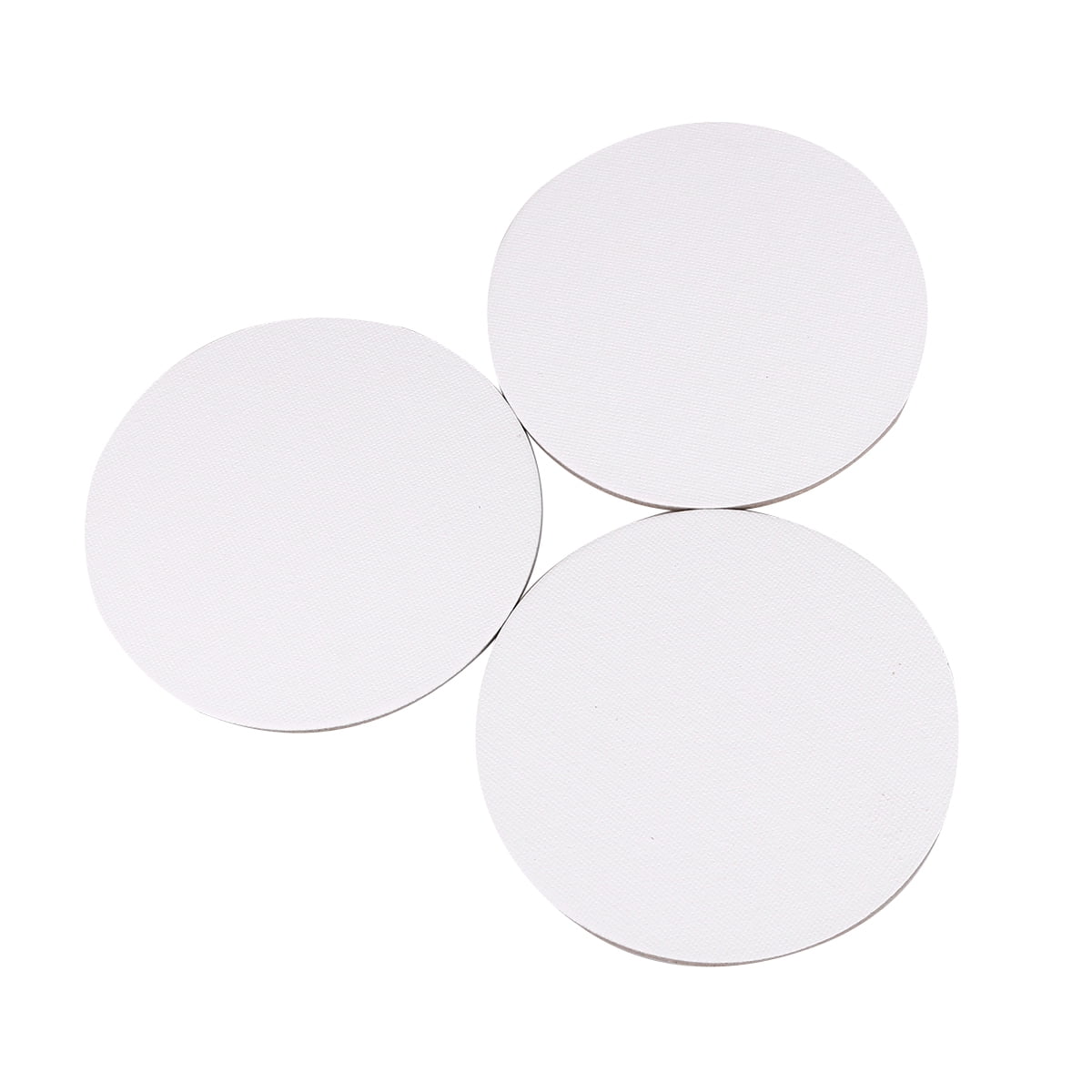 PTOOTP Painting Board Round Art Oil Smooth Canvas White 8Pcs - Walmart.com