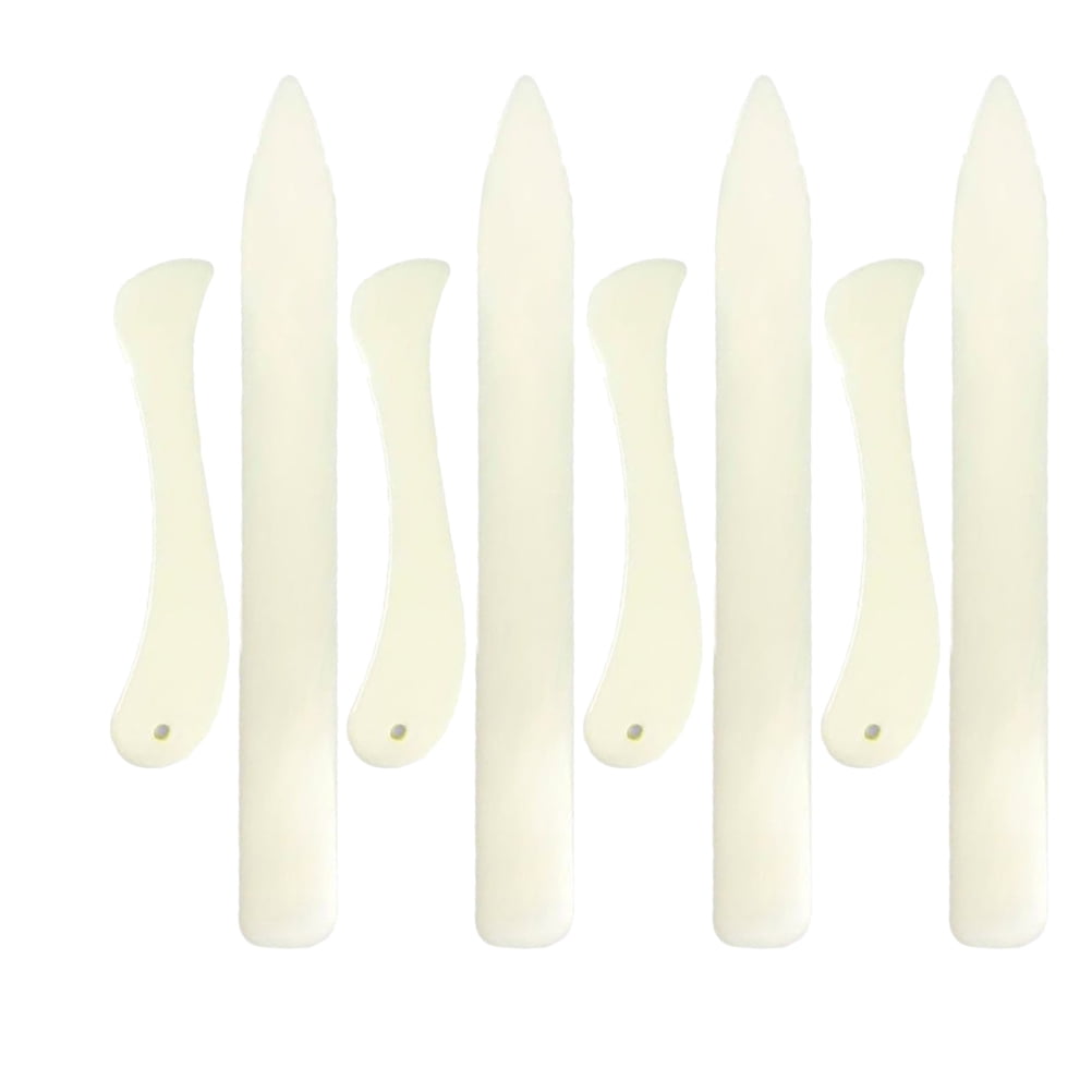 PTOOTP 8pcs Beige ABS Edging Planer for DIY Craft Bookbinding Projects ...