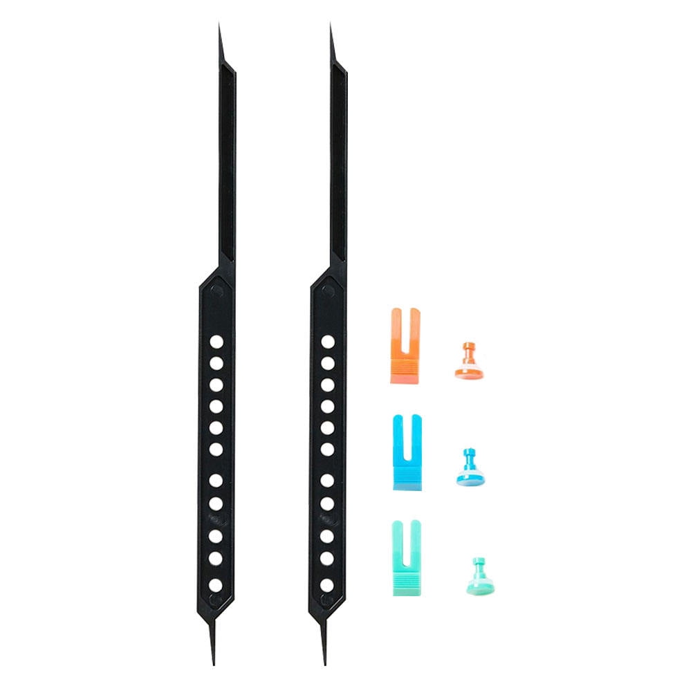 PTOOTP Adjustable Multi-Purpose High Precision Drawing Ruler Black ...