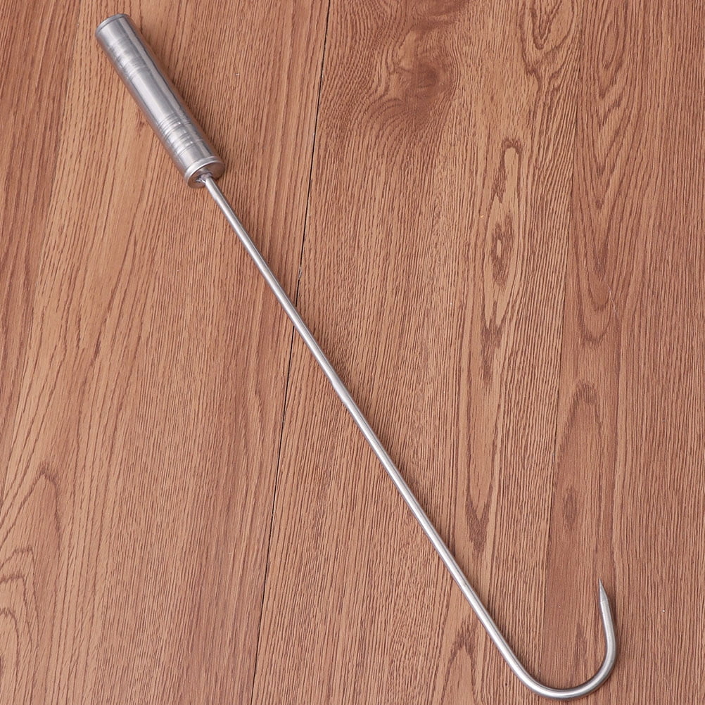 PTOOTP Professional Barbecue Hook Flipper, Sturdy Stainless Steel ...