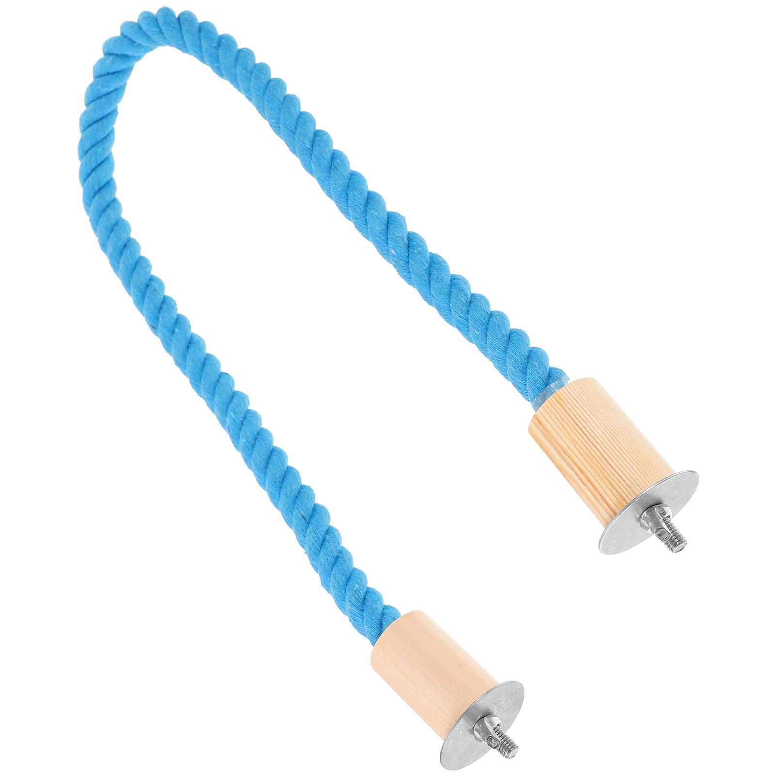 PTOOTP Paw Grinding Bird Rope Perch Swing Sky-Blue 1 Set 21.7In ...