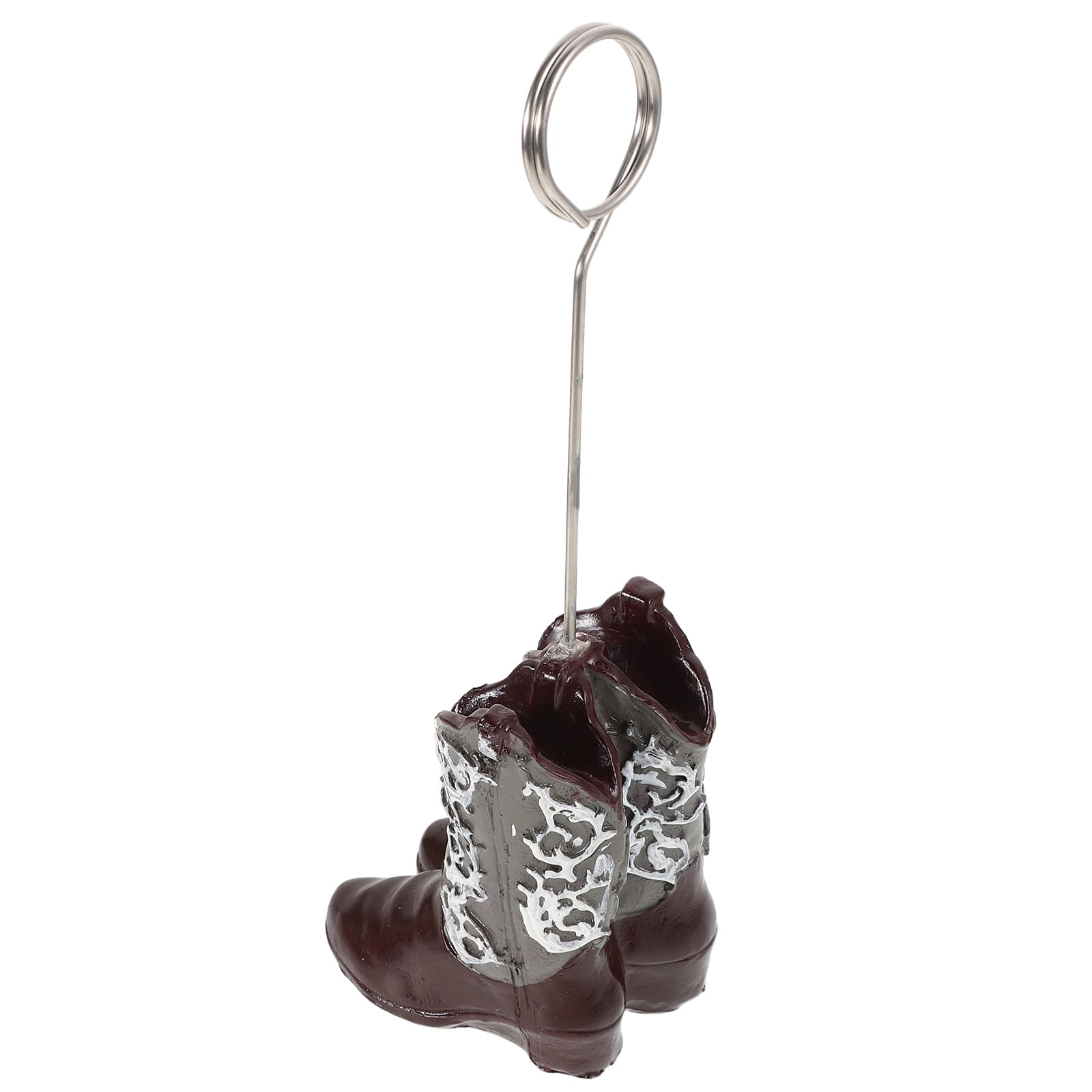 PTOOTP Western Boot Ornaments Resin and Metal Table Centerpieces for ...