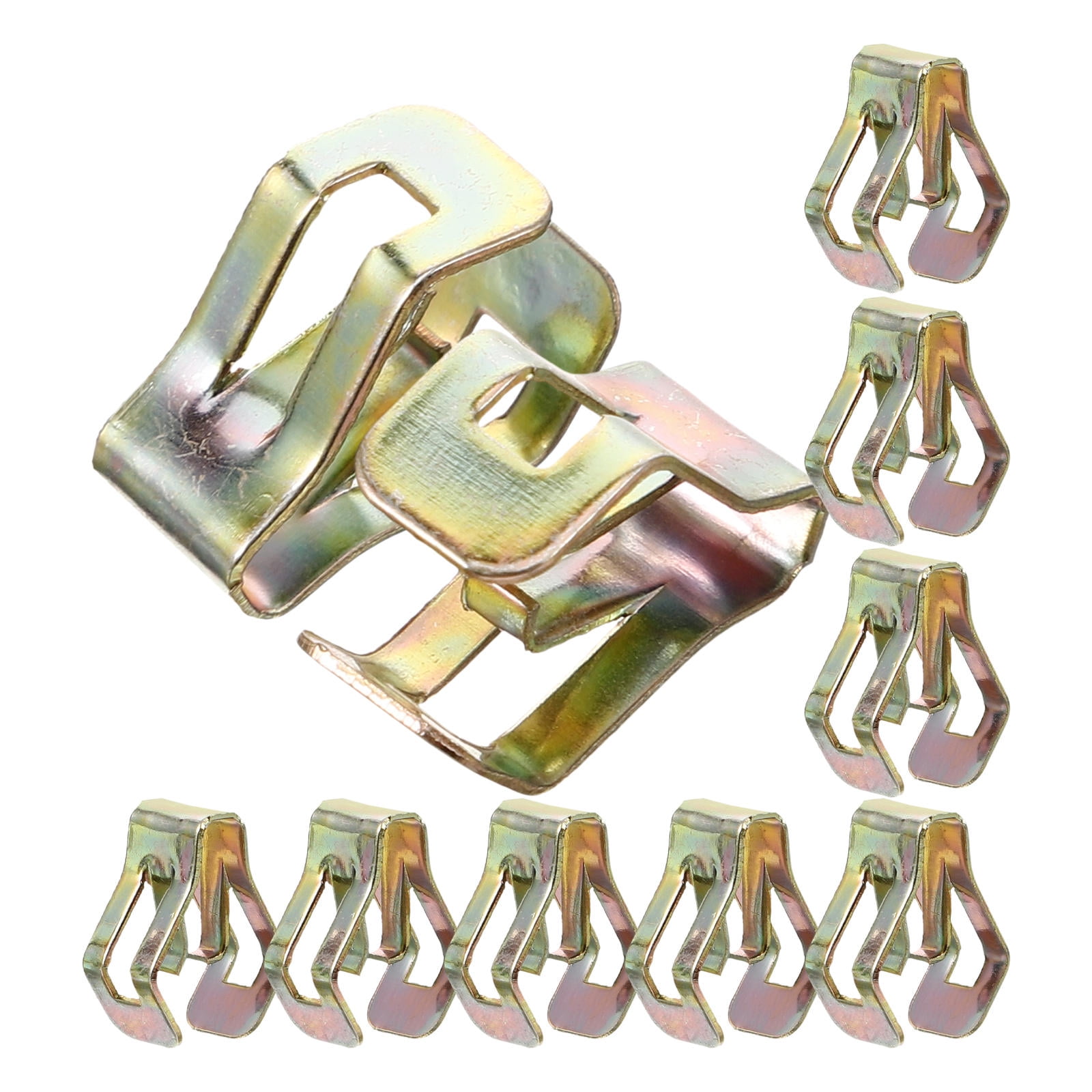 PTOOTP Car Instrument Panel Fixed Clip 50Pcs 65 Manganese Steel For Car ...
