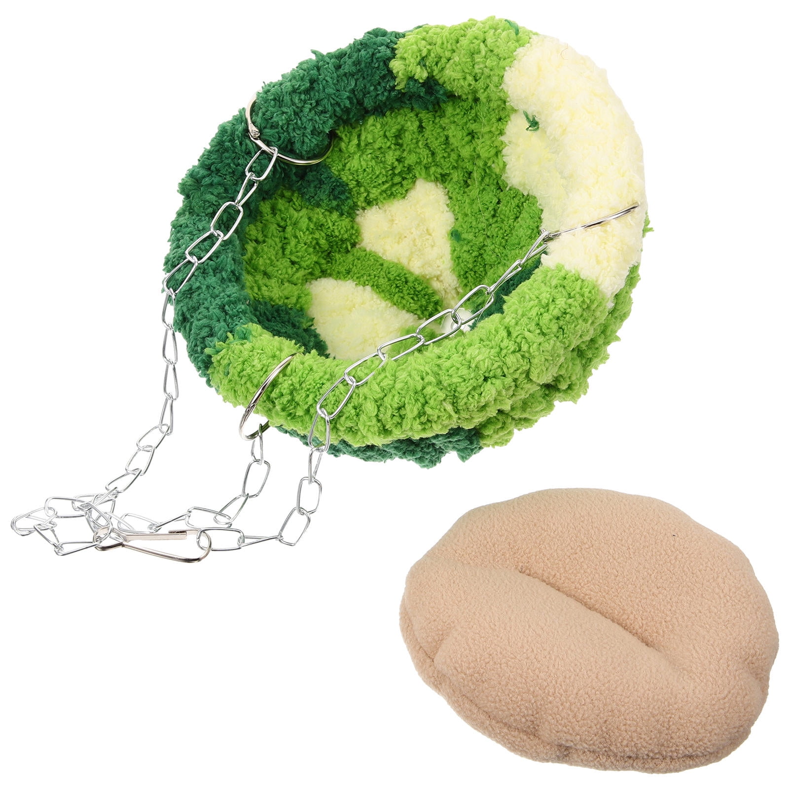 PTOOTP Durable Fade-Resistant Wool Parrot Hammock Soft and Plush for ...
