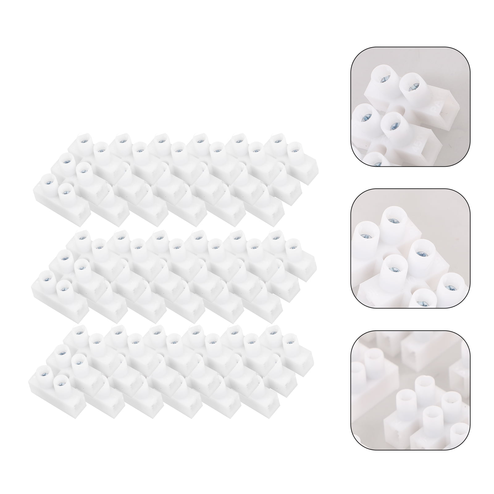 PTOOTP 100Pcs Silver Screw Type Quick Connect Terminal for Electrical ...