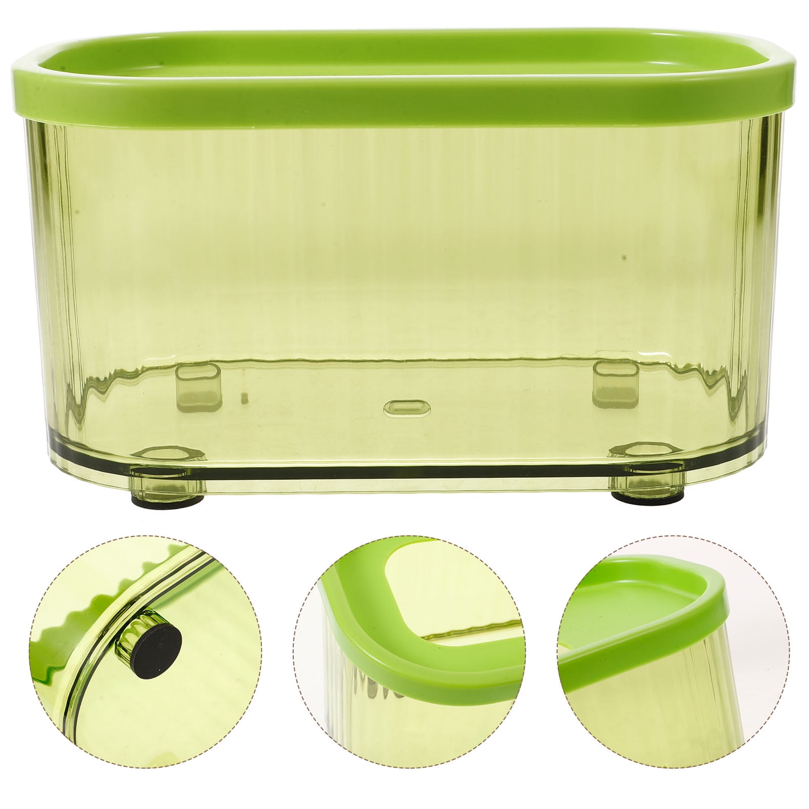 PTOOTP Compact Rectangular Bird Bathtub For Cage Bathing Parrot 1Set ...