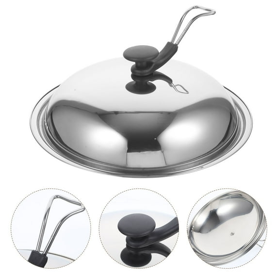 PTOOTP Stainless Steel Pan Lid Cooking Pot Lid 1Pcs - Walmart.com