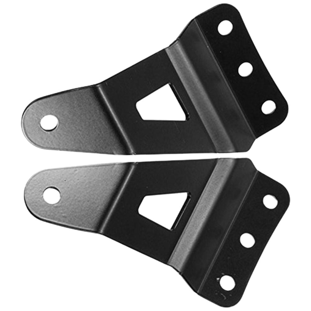 PTOOTP Driving Light Mounting Brackets 1 Set Steel Black 7.1x3.7in Car ...