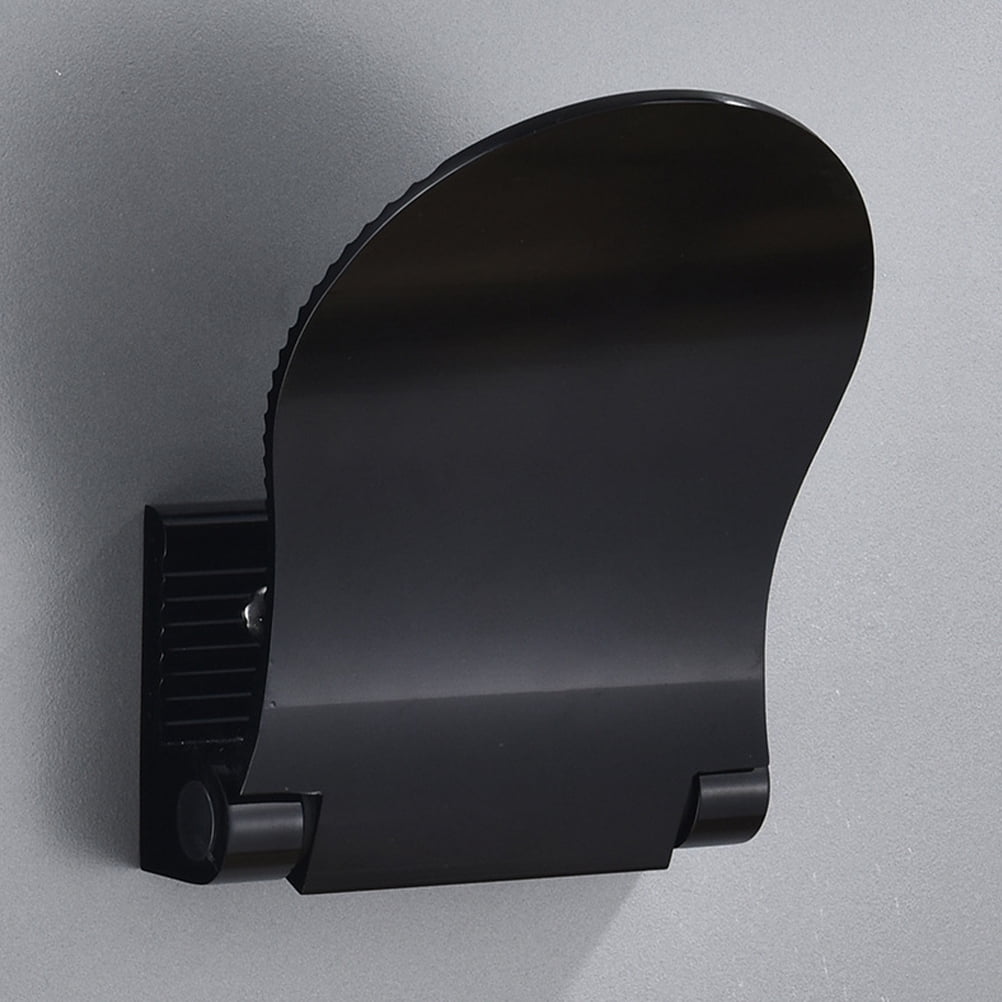 PTOOTP Foldable Shower Foot Rest Stand Aluminum Alloy Non Slip Black ...