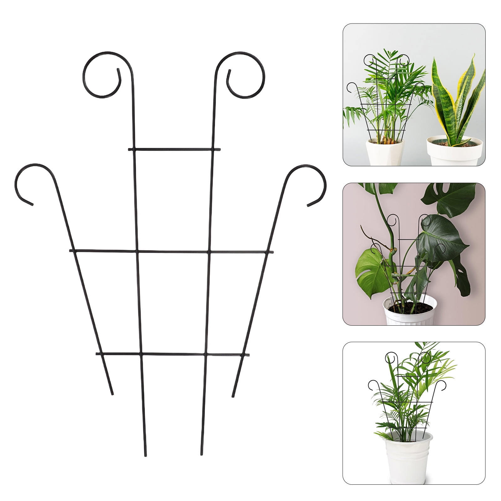 PTOOTP Garden Trellis Iron Support Racks for Vertical Gardens 1Pcs ...
